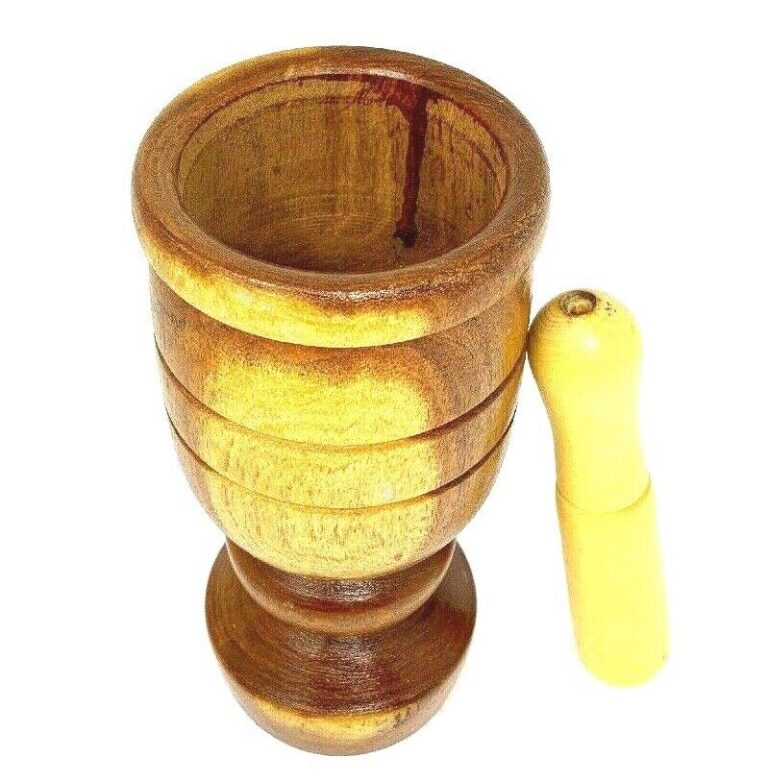 PILON DE MADERA DOMINICANO MEDIDA 9 X 4 DOMINICAN WOODEN PYLON HANDMADE ...